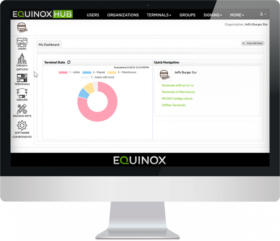 PRODUCTS | Equinox Payments